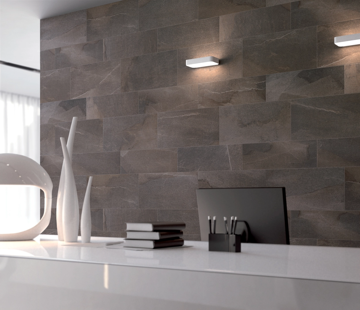 Ceramiche Keope Percorsi Extra Corner Tile Pietra Di Faedis, Structured ...