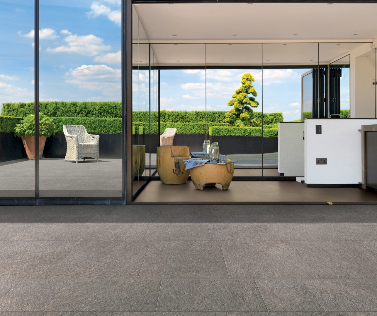 Ceramiche Keope Percorsi Extra Corner Tile Dx Pietra Di Combe ...