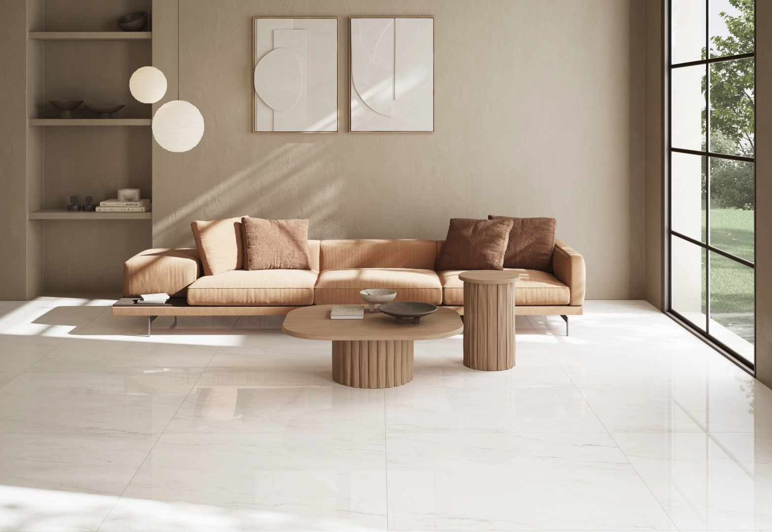 Argenta Ceramica Pacific Pearl, Mate, 120x120cm, 9.00mm, Rectified — SKU: [SKU] | Dimora