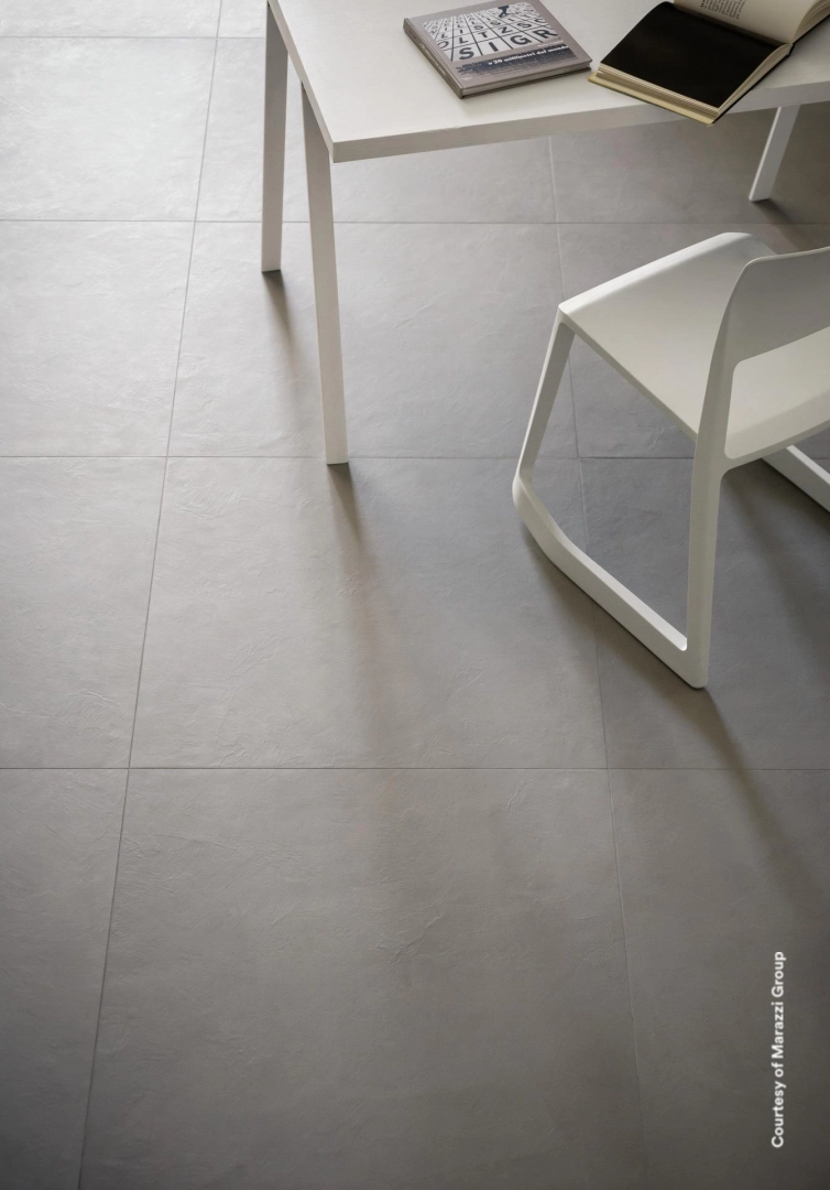 Marazzi Block Silver, Matt, 60x120cm, 9.50mm, Rectified — SKU: [SKU] | Dimora