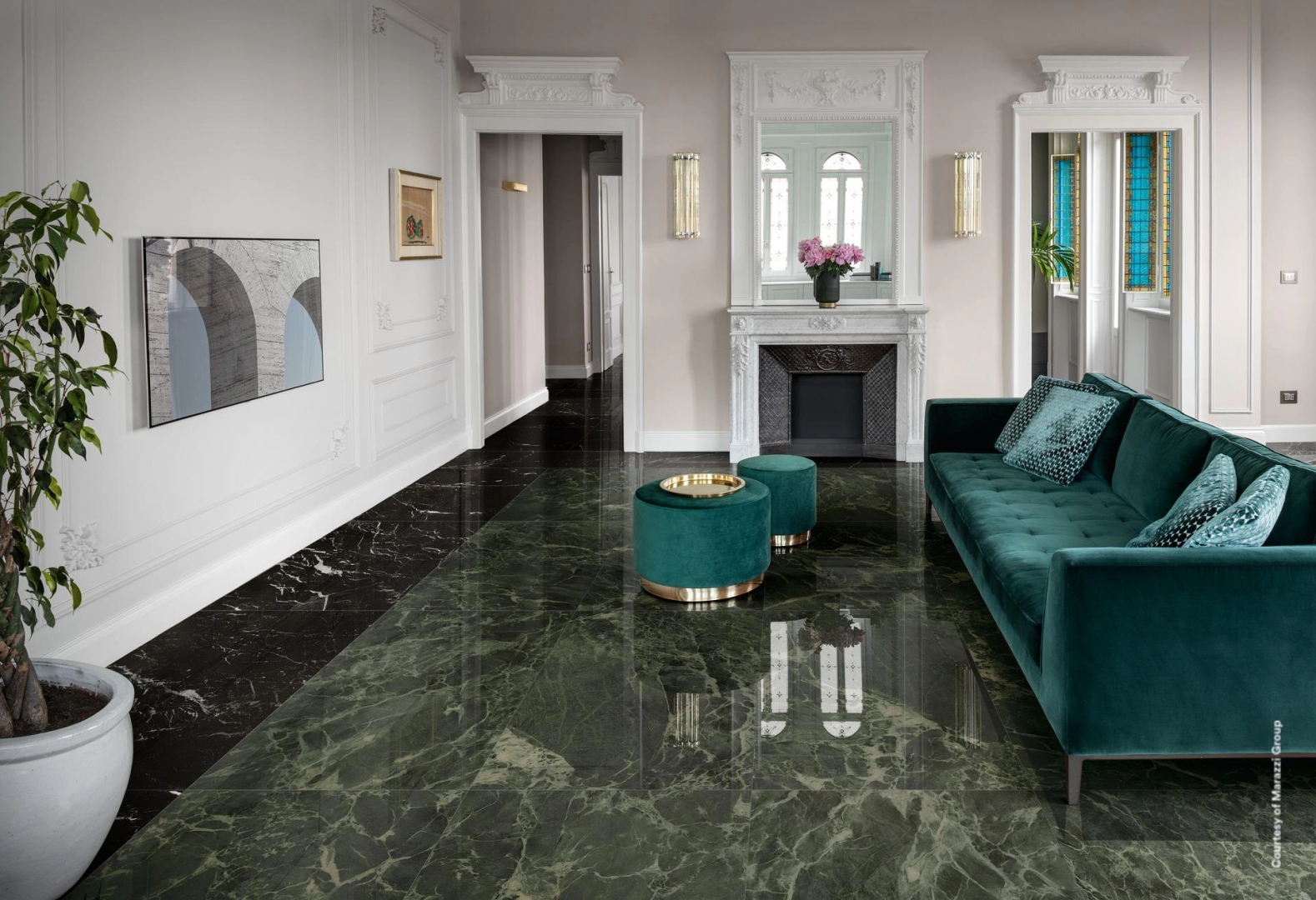 Marazzi Allmarble Verde Aver, Matt, 60x60cm, 10.00mm, Rectified — SKU ...