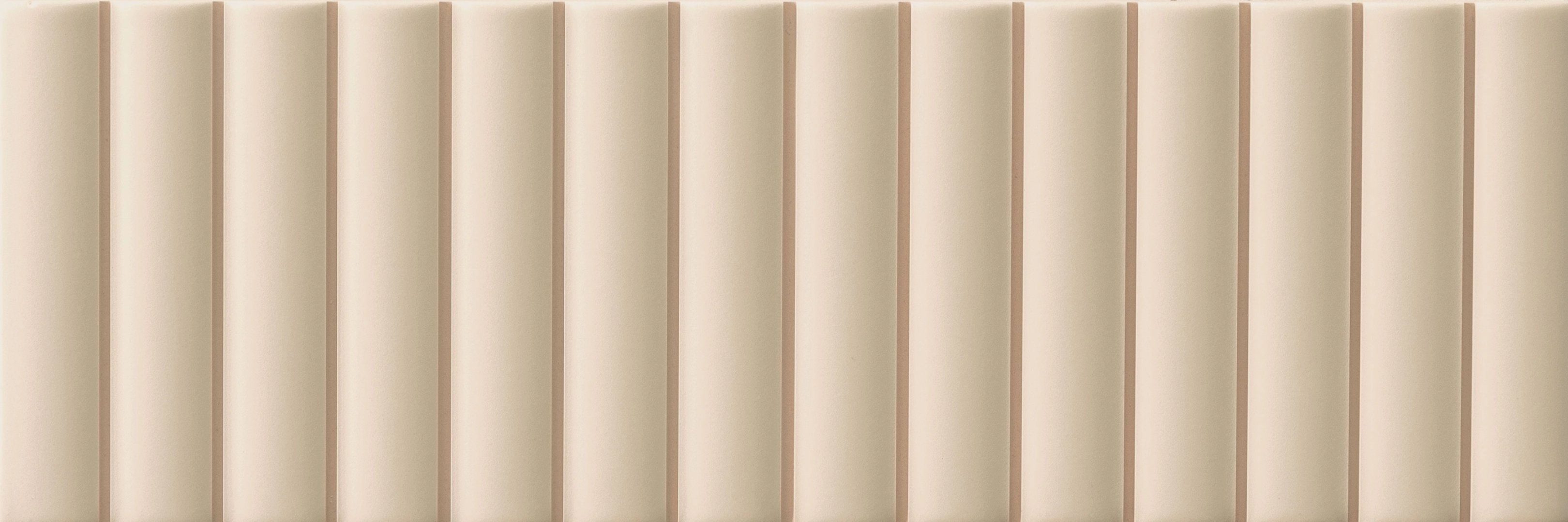 Micro 3d Forms Fluted Sand, Matt, 10x30cm, 8.00mm, Rectified — Réf ...