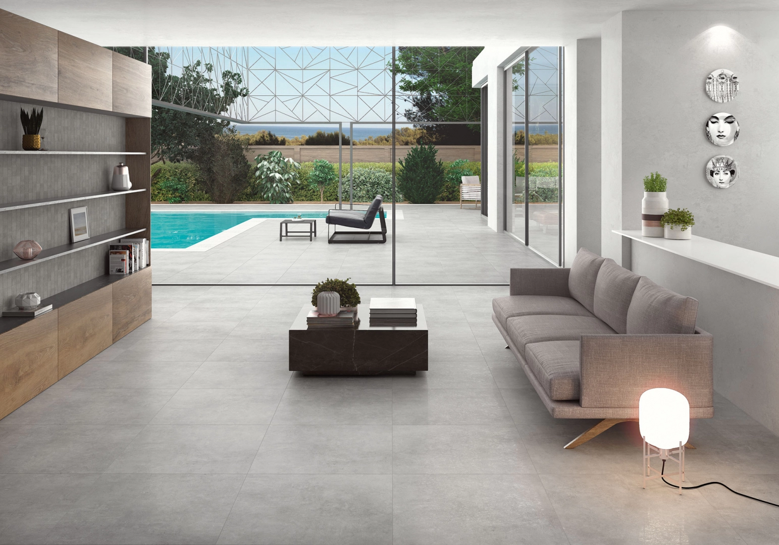 Durstone Frame Gris, Natural, 60x60cm, 10.00mm, Rectified — SKU: [SKU ...