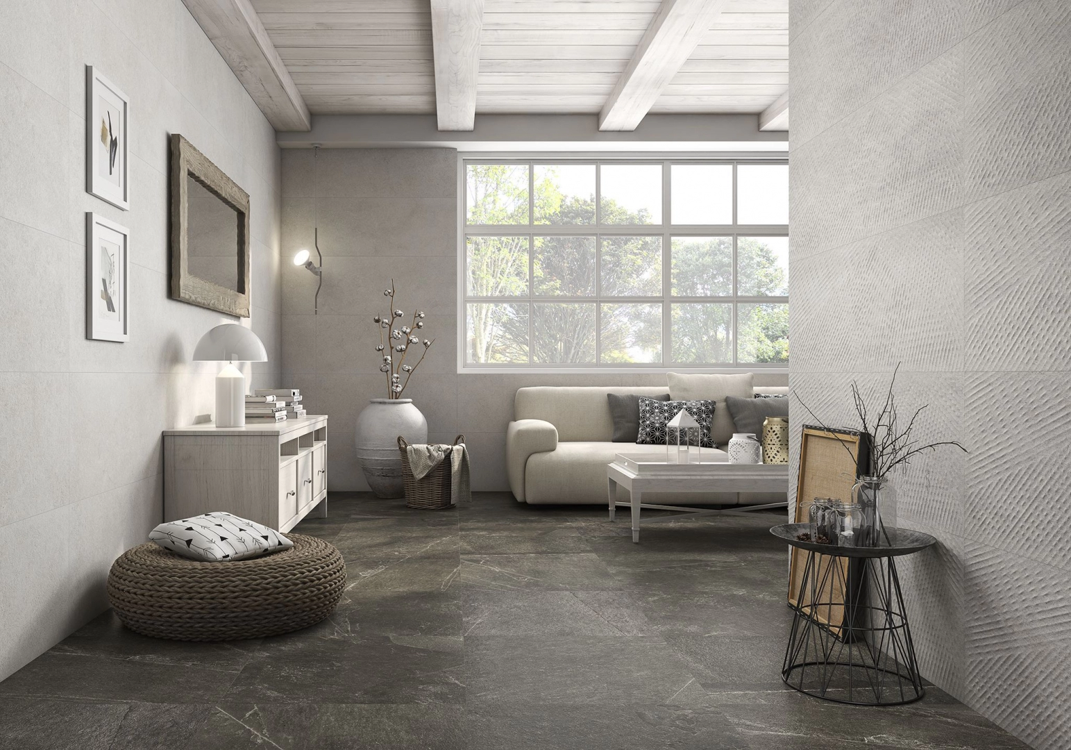 Saloni Ceramica Keystone Gris, Matt, 25x75cm, 10.10mm, Rectified — SKU ...