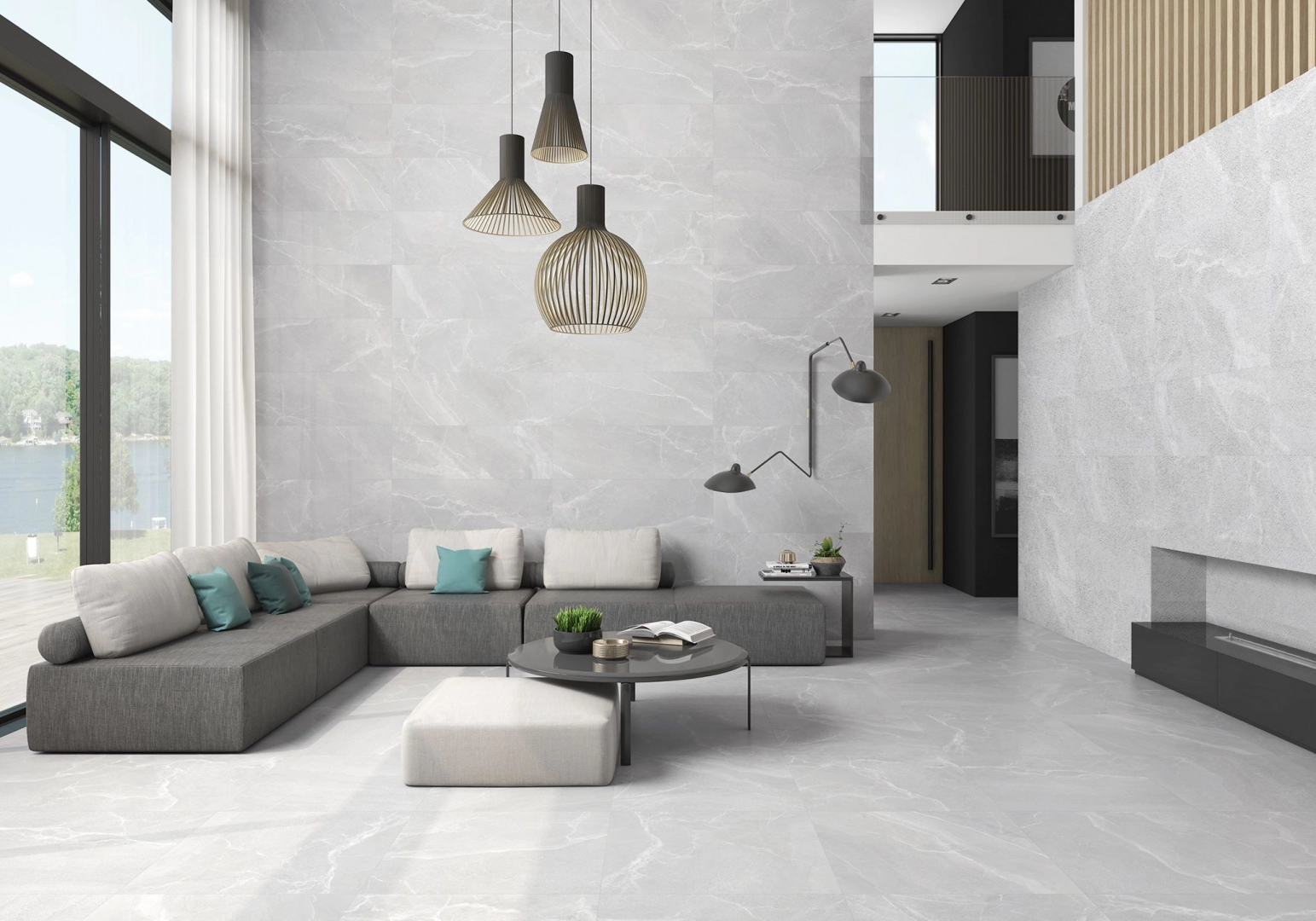 Saloni Ceramica Byblos Gris, Lappato, 90x90cm, 10.40mm, Rectified — SKU ...