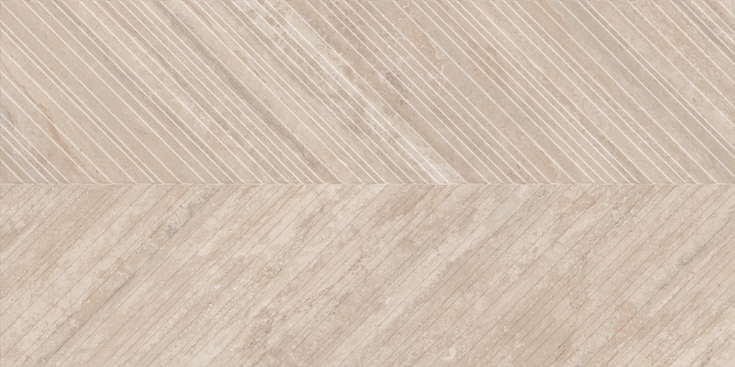 Saloni Ceramica Travertine Classic, Matt, 60x120cm, 10.00mm, Rectified