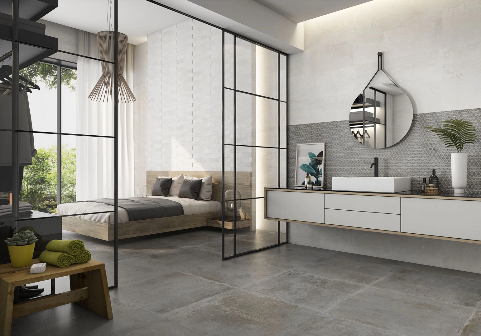 Saloni Ceramica Foundry Gris, Matt, 90x90cm, 10.40mm, Rectified — SKU ...