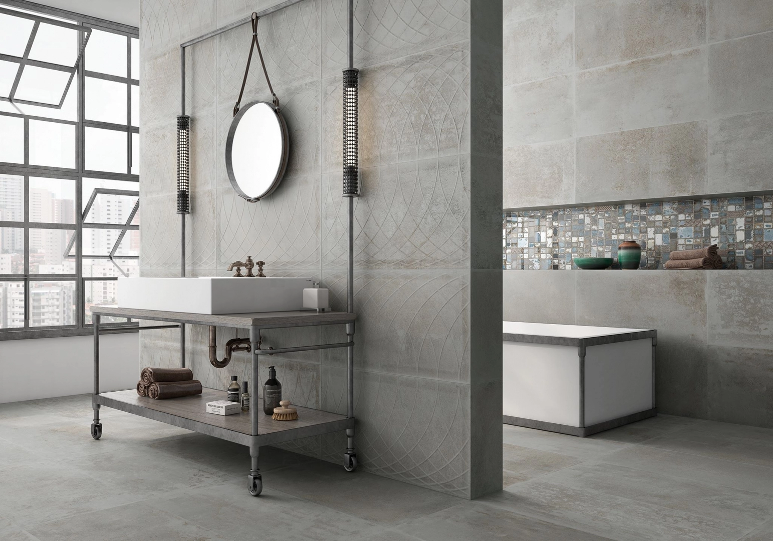 Saloni Ceramica Foundry Gris, Matt, 90x90cm, 10.40mm, Rectified — SKU ...