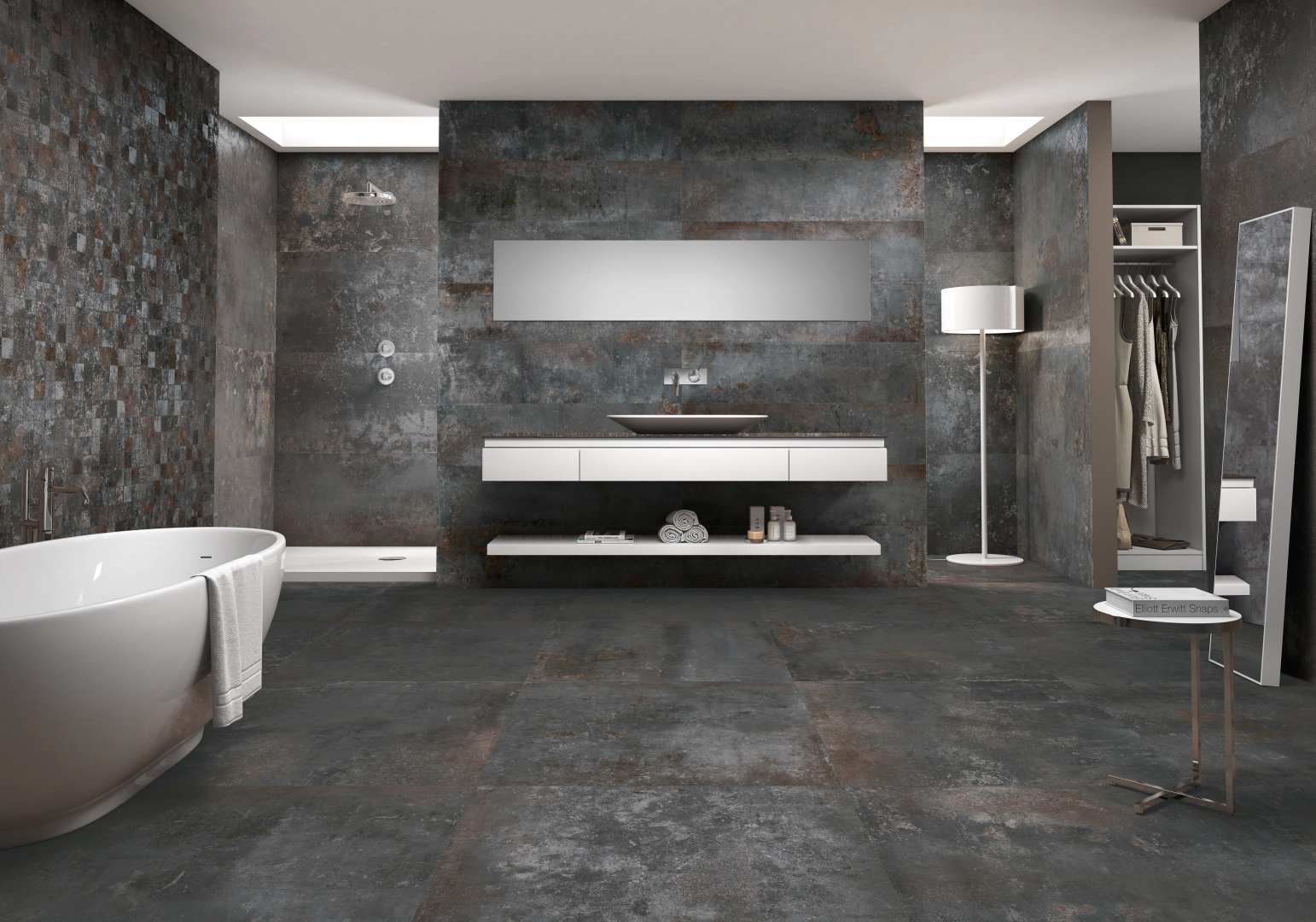 Ibero Ceramica Gravity Dark, Natural, 45x90cm, 10.00mm, Rectified — SKU ...