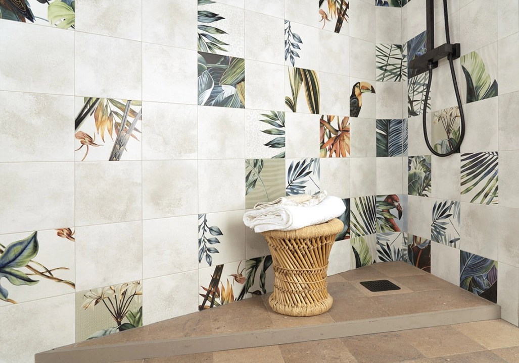 Mainzu Tikida Blanco, Mate, 20x20cm, 10.00mm, Rectified — SKU: [SKU] | Dimora