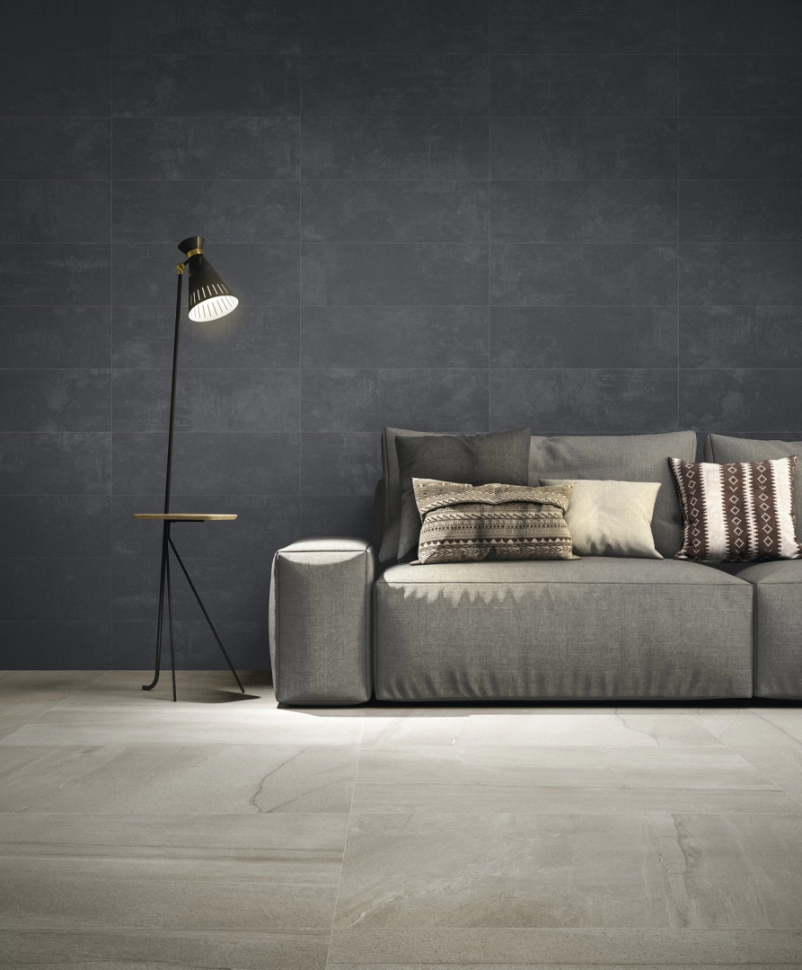 Graniti Fiandre Pietra Di Basalto Active Grigio, Active, 100x100cm, 6 ...