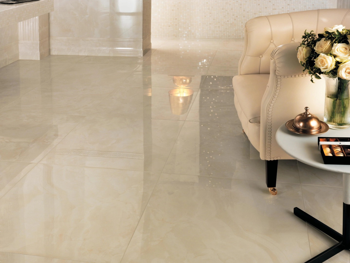 Atlas Concorde Marvel Champagne Onyx, Lucida, 40x80cm, 8.50mm ...