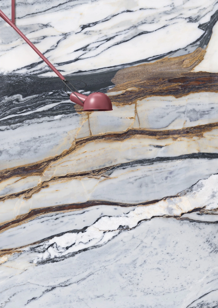 Level by Emilgroup Level Marmi Calacatta Picasso A, Full lappato Stuoiato, 162x324cm, 12.00mm ...