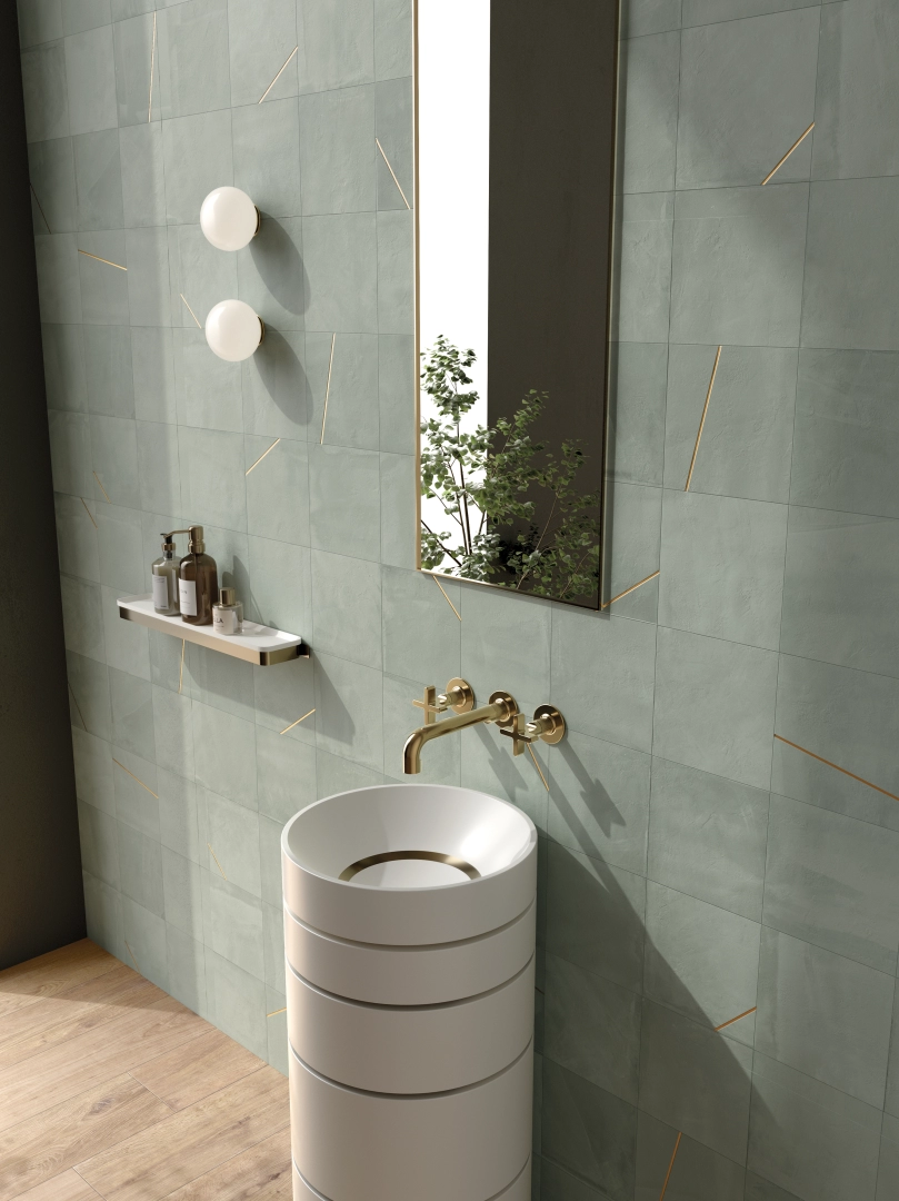 Dado Ceramica Paint Salvia, Naturale, 20x20cm, 9.50mm, Rectified — SKU ...