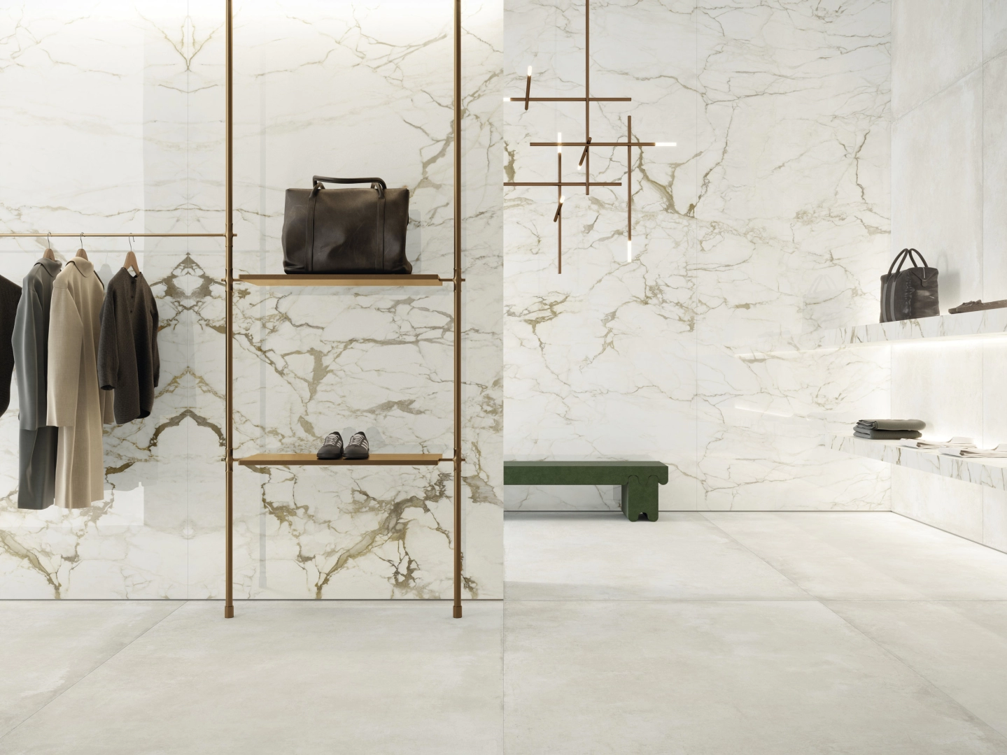 Ariostea Ultra Marmi Calacatta Macchia Vecchia, Levigato silk ...