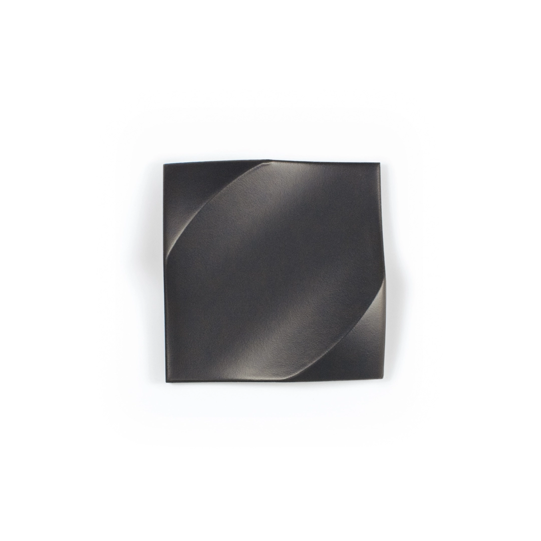 Wow Design Wow Collection Wave Graphite, Matt, 12.5x12.5cm, 22.50mm ...