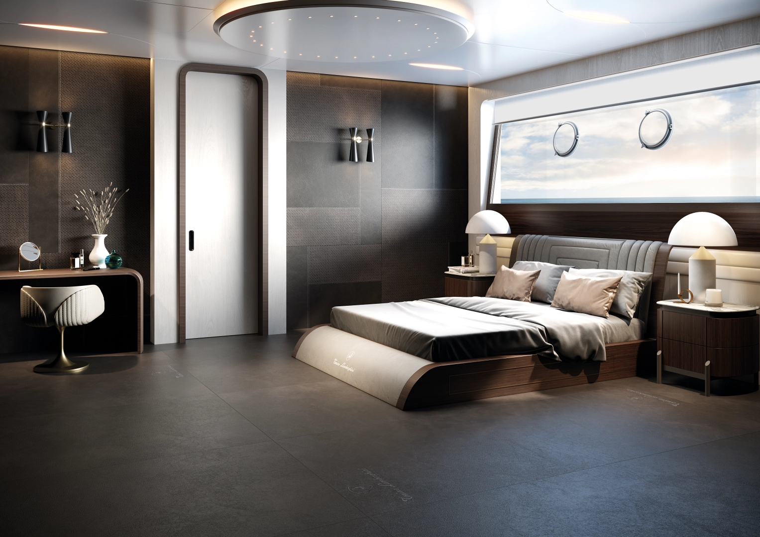 Lamborghini Luxury Surfaces Korium Anthracite, Naturale, 60x120cm, 6 ...