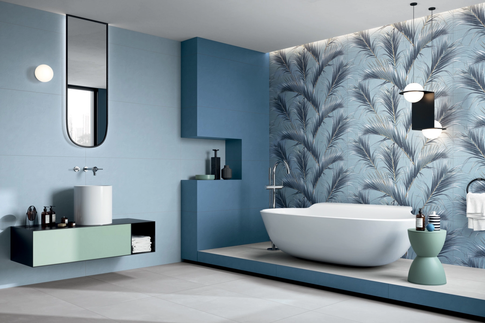 Abk Wide&style Mini Sky, Naturale, 60x120cm, 7.00mm, Rectified — SKU ...