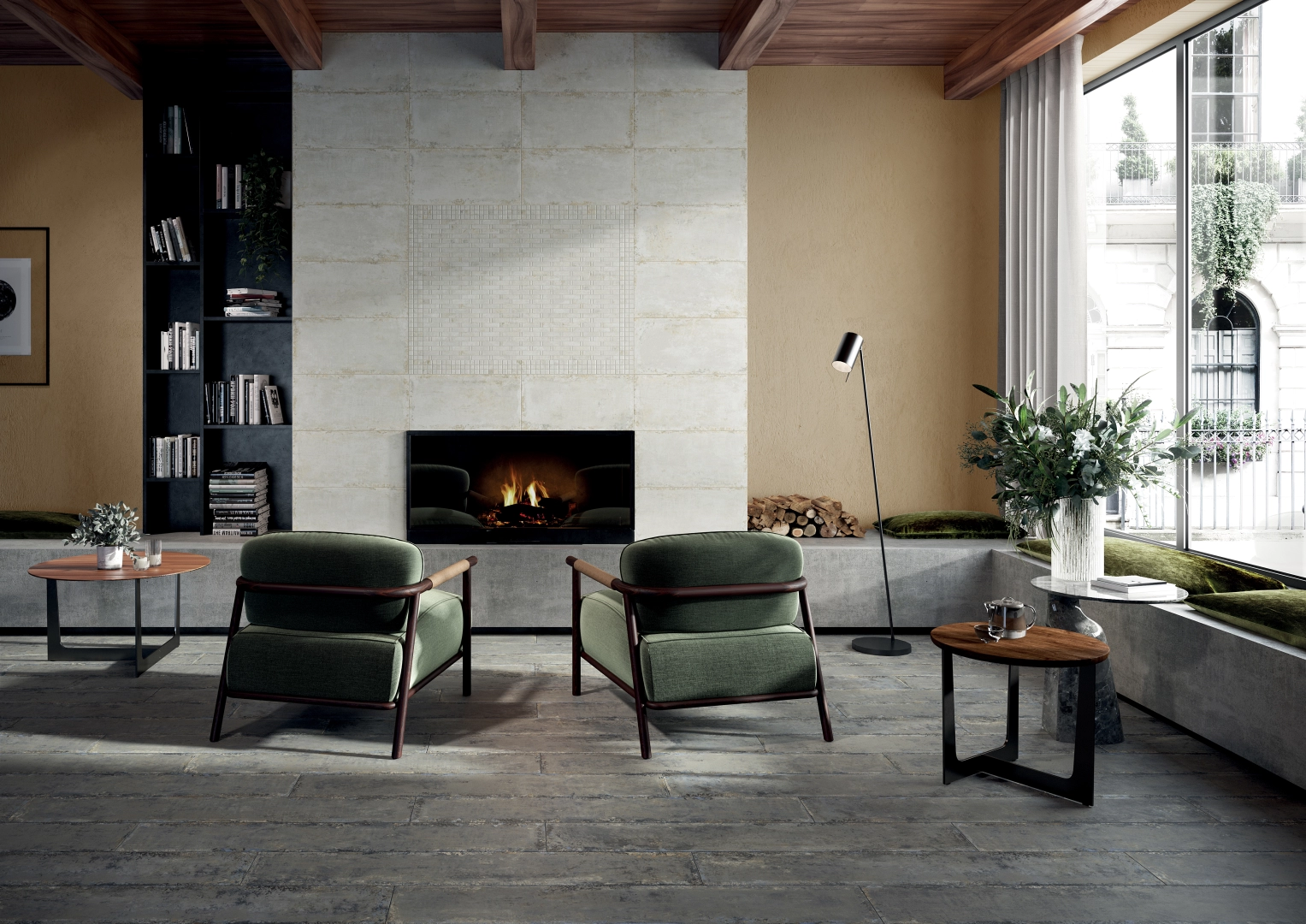 La Fabbrica Ava Artile Ivory, Naturale, 60x60cm, 8.80mm, Rectified ...