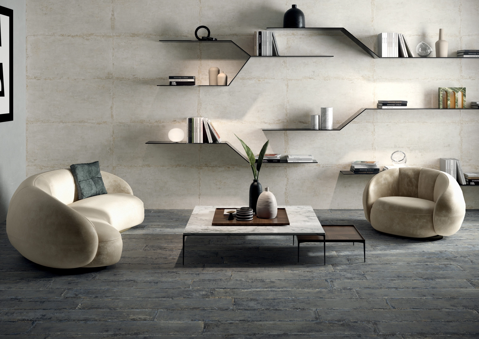 La Fabbrica Ava Artile Ivory, Naturale, 60x60cm, 8.80mm, Rectified ...