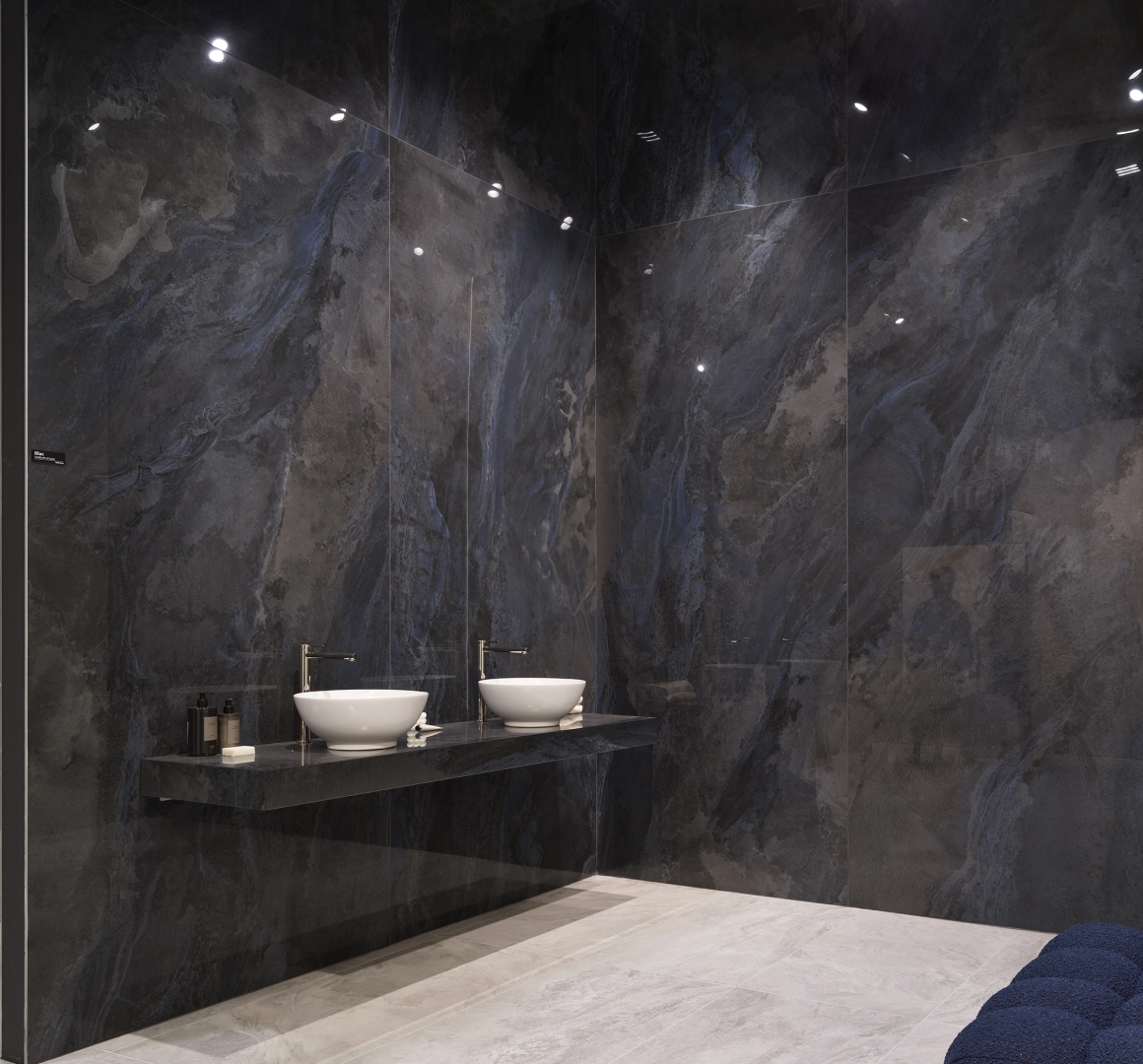 La Fabbrica Ava Deep Stone Blue, Naturale, 30x60cm, 8.80mm, Rectified ...