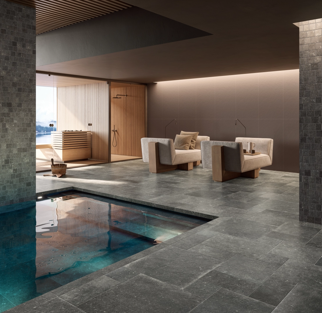 Cir Manifatture Ceramiche Di Pietra Ardenne Nero, Naturale, 60.8x60.8cm ...