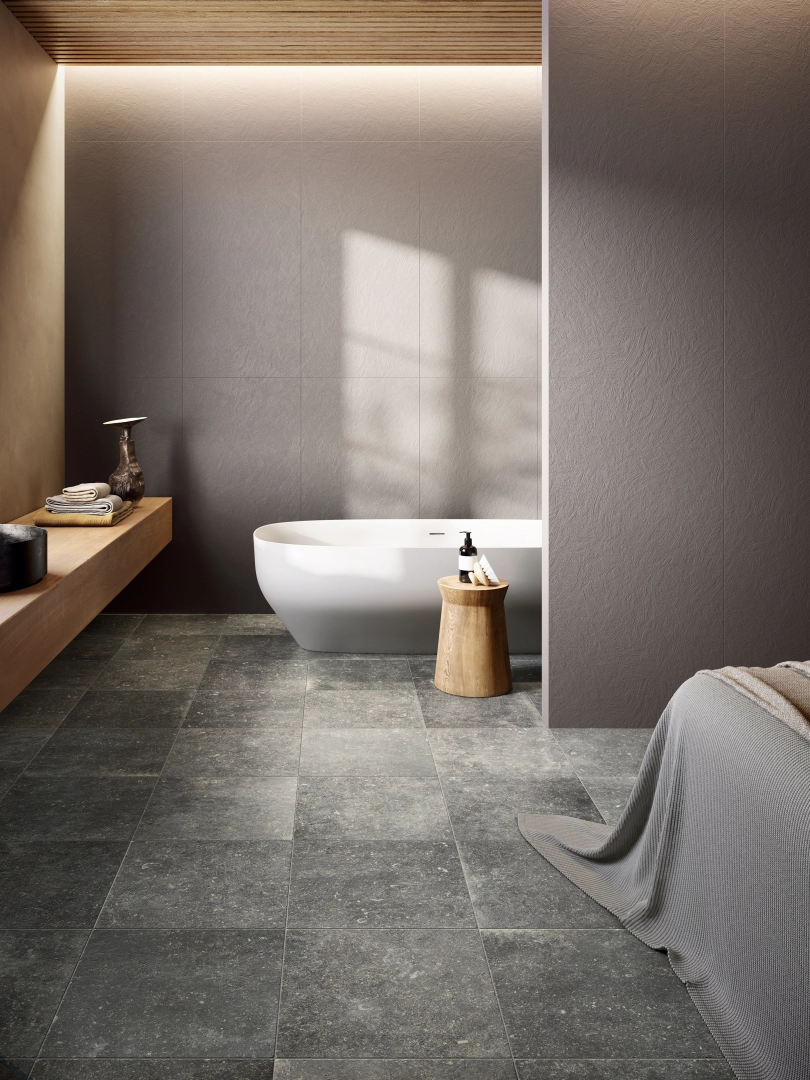 Cir Manifatture Ceramiche Di Pietra Ardenne Nero, Naturale, 60.8x60.8cm ...