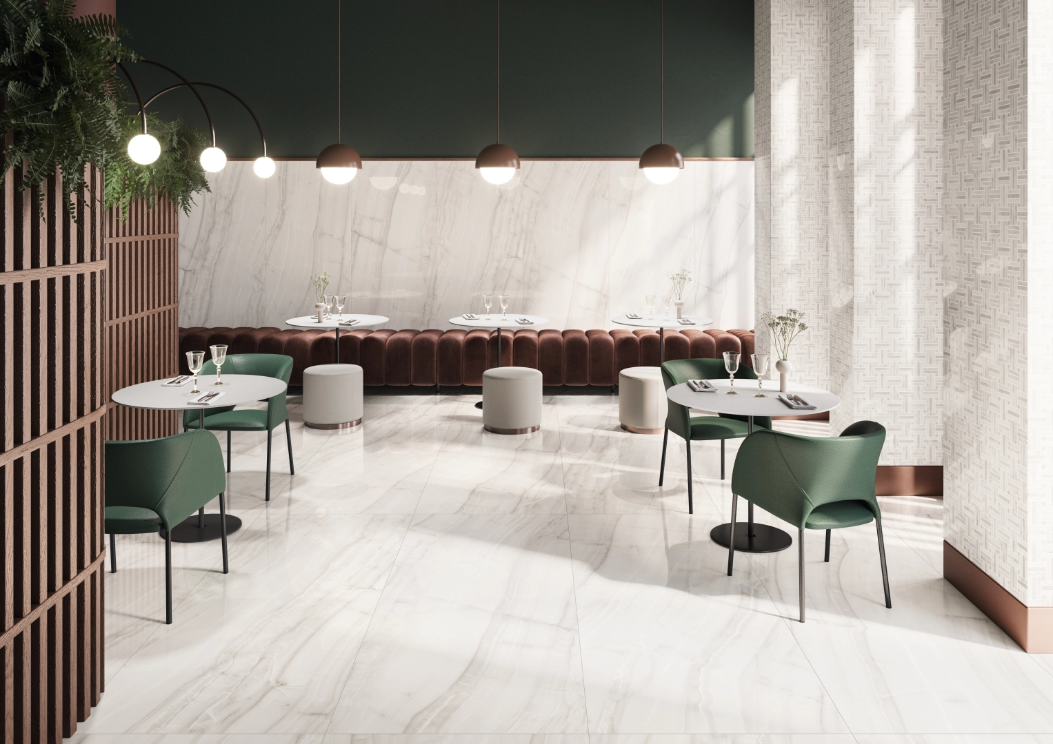 Novabell Extra Onice Bianco, Naturale, 60x120cm, 10.00mm, Rectified — SKU: [SKU] | Dimora