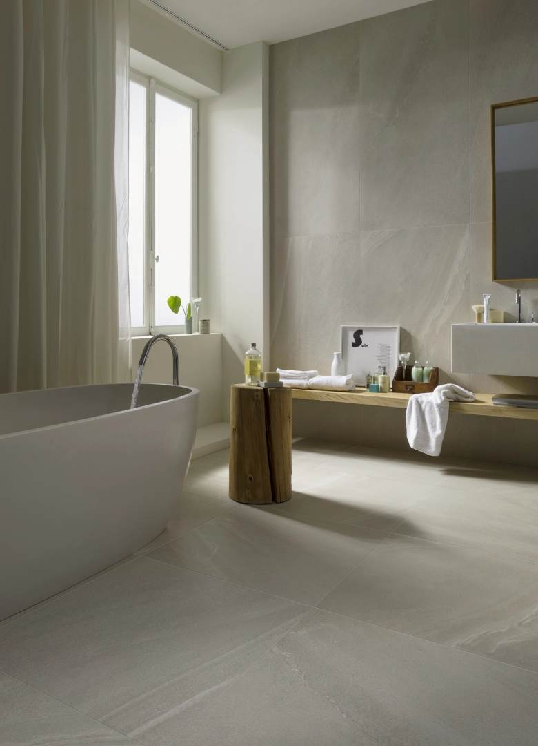 Imola Ceramica Lime-rock G, Outdoor, 37.5x75cm, 10.00mm, Rectified ...