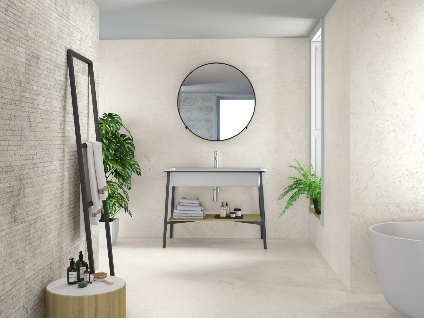 PorcelaniteDos Baltimore White, Natural, 33.3x80cm, 10.00mm, Not ...