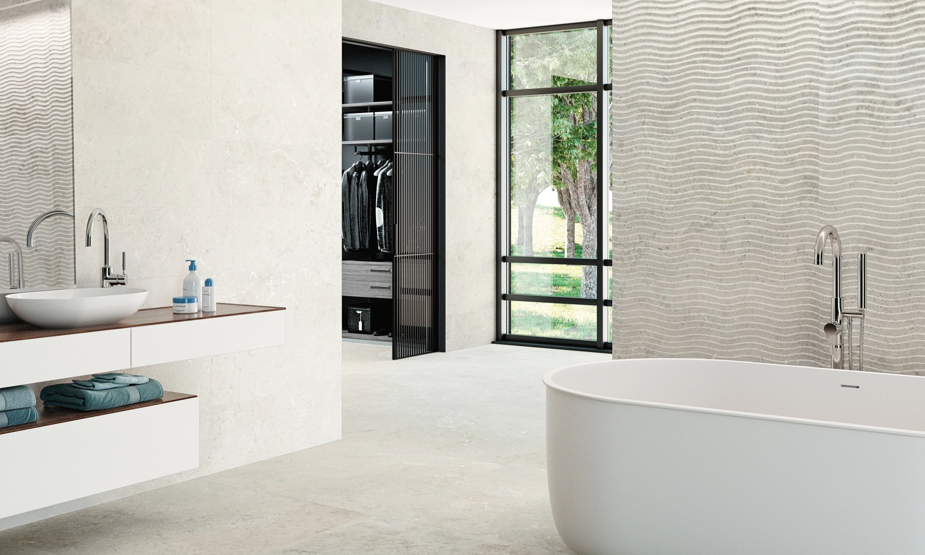 PorcelaniteDos Baltimore White, Natural, 33.3x80cm, 10.00mm, Not ...