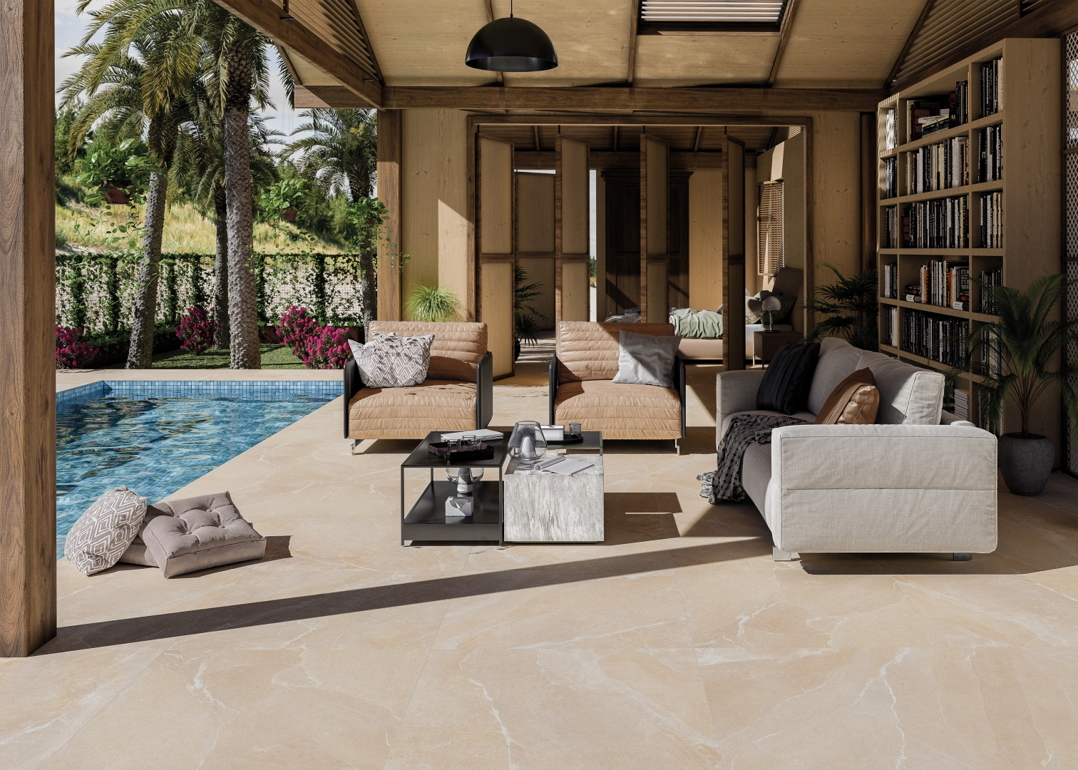 Alaplana Ceramica Bodo Beige, Matt, 33.3x100cm, 10.00mm, Not-rectified ...