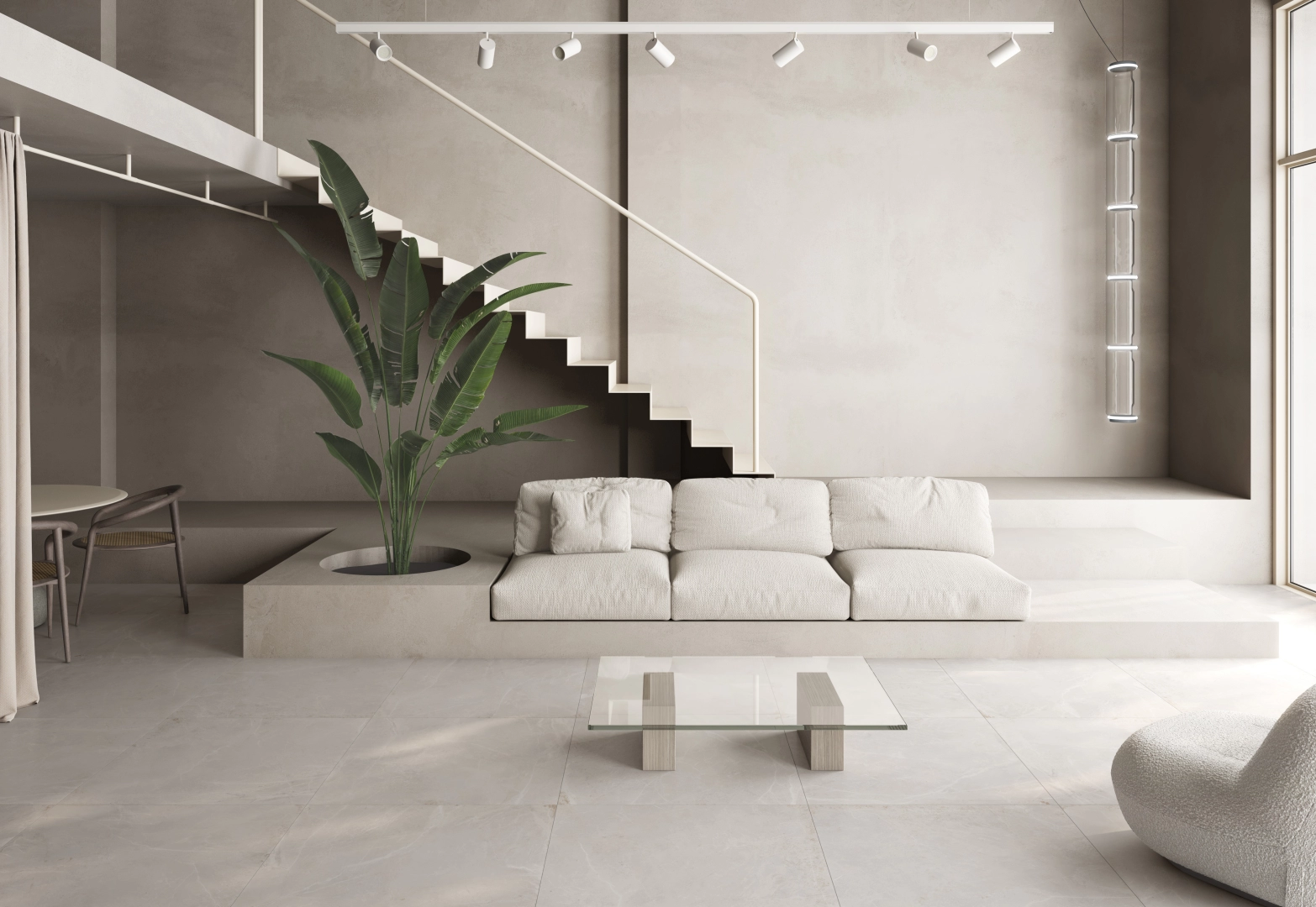 Azuvi Monreale Sand, Matt, 60x60cm, 9.00mm, Rectified — SKU: [SKU] | Dimora