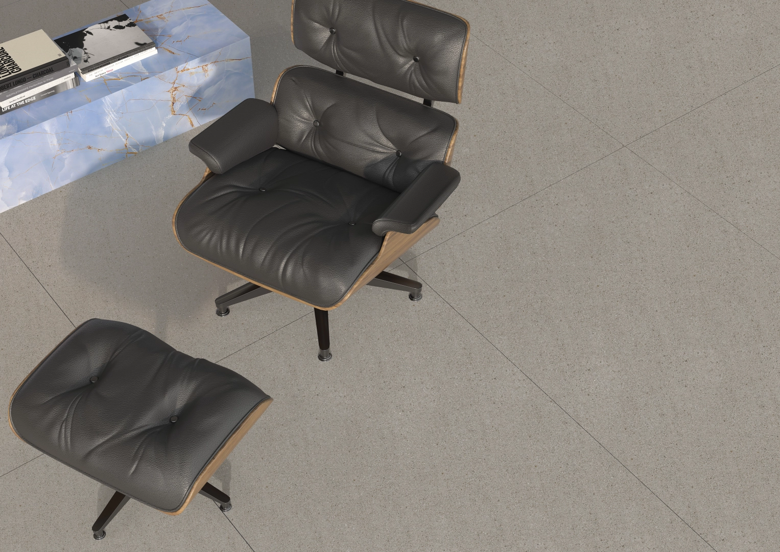 Apavisa Suav Grey, Naturale, 59.55x119.3cm, 7.00mm, Rectified — SKU: [SKU] | Dimora